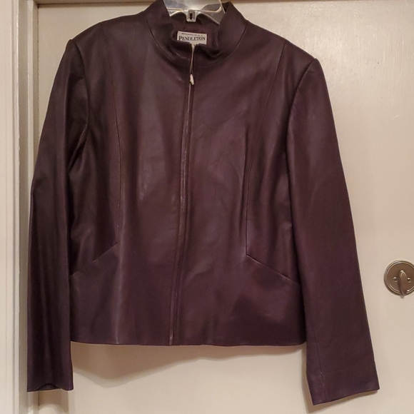 Pendleton | Jackets & Coats | Pendleton Leather Jacket | Poshmark